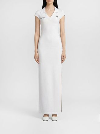 Courr&egrave;ges Robe COURR&Egrave;GES Femme couleur Blanc