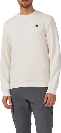 s.Oliver Sweatshirt aus Baumwollmix mit Crew Neck