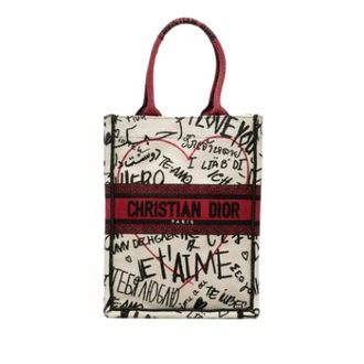 Dior Sac cabas vintage Pre-owned en toile - Femme - Pre-owned - Multicolore - Taille: ONE Size