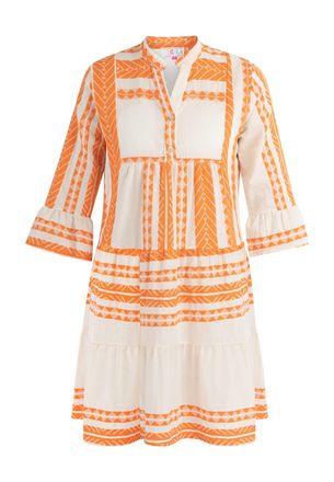 Izia Damen Sommerkleid mahisha 19325647, Orange, L