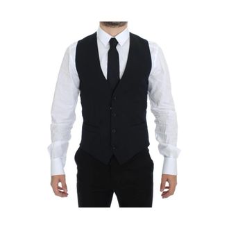 Dolce & Gabbana Eleganter Weste Klassischer Stil - - Suits - Herren - Blau - XS