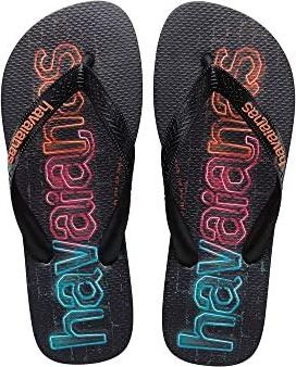 Havaianas Logomania Print, Tongues Mixte Adulte, New Graphite, 33/34