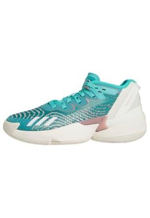 adidas Homme D.O.N. Issue 4 Sneaker, Semi Mint Rush/Wonder Mauve/Off White, 44 2/3 EU
