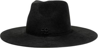 Ruslan Baginskiy Chapeau Fedora - Femme - Accessoires - Noir - Taille: M