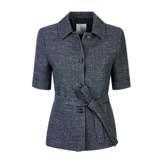 Eleventy Damen, Jacken, Blau, LGr&ouml;&szlig;e