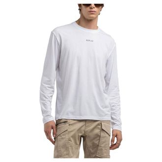 Replay Herren M6919 T-Shirt, 001 White, L EU