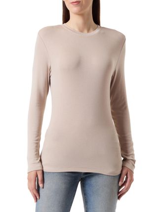Vila VIALEXIA O-Neck L/S TOP - NOOS