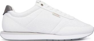 Calvin Klein Sneakers Retro Runner T Lth Aop Ny HM0HM02213 Wei&szlig;
