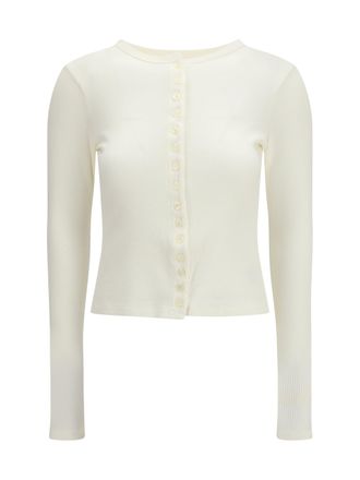 Citizens Of Humanity Womens Long Cardigan Kari Pashmina White Cotton Sweater