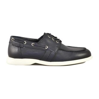 A.Testoni Portofino Boat - - Shoes - Herren - Blau - 41 EU