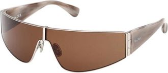 Max Mara unisex, Accessoires, Gris, Taille: 2XS Space Lunettes de soleil