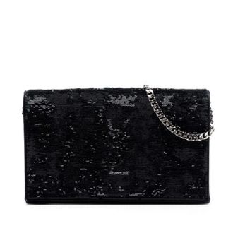 Saint Laurent Pre-owned Kate Chain Wallet - Femme - Pre-owned - Noir - Taille: ONE Size