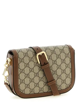 Gucci Horsebit 1955 Shoulder Bag - Brown