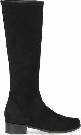 Peter Kaiser Damen - Stiefel 75518 LEDER STRETCH in schwarz Rauleder