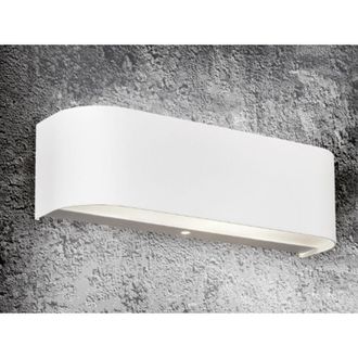 Trio Up and Down LED Innen Wandleuchte ADRIANO in Wei&szlig;, Breite 30cm