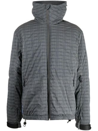 McQ by Alexander McQueen veste à matelassage losanges - Gris