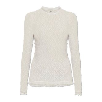 Isabel Marant Brany Spitzenoberteil - - Tops - Damen - Wei&szlig; - S