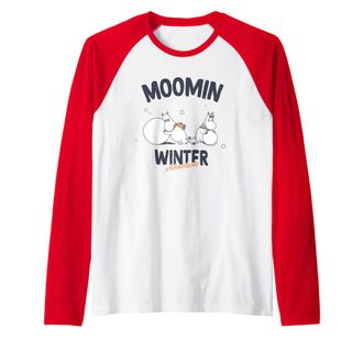 Moomin Mumin Winter Adventures Moomintroll & Snorkmaiden Raglan
