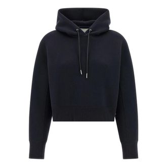 sacai SweaT-shirts - Femme - Sweatshirts et sweats &agrave; capuche - Bleu - Taille: 42 FR
