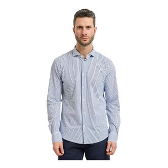 Yes-Zee YES Zee, Homme, Chemises, Bleu, Taille: 3XL Chemise Micro-motif