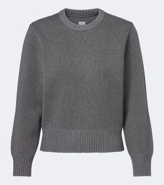 Toteme Pullover aus Wolle und Baumwolle