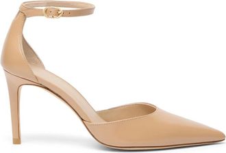 Stuart Weitzman Femme, Chaussures, Beige, Taille: 37 EU Power Strop 85