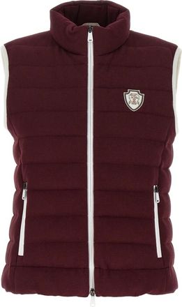 Brunello Cucinelli Femme, Vestes, Rouge, Taille: 40 FR Vestes