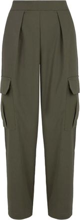 Bomboogie Femme, Pantalons, Vert, Taille: 36 FR Pantalon Cargo Utility Stile