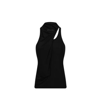 Helmut Lang Top &agrave; superposition drap&eacute; et torsad&eacute;