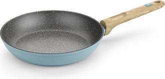 Bra Nordik | 24 cm Bratpfanne, geschmiedetes Aluminium mit Antihaftbeschichtung, geeignet für alle Herdarten, einschließlich Induktion