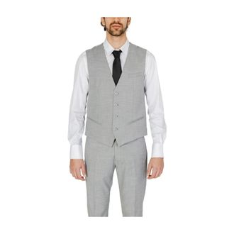 Antony Morato Mmvs00012-Fa650330 Casual Weste - - Suits - Herren - Grau - XS