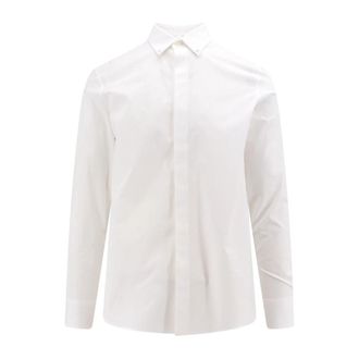 Valentino Wei&szlig;es Slim Fit Hemd mit Langen &Auml;rmeln - - Shirts - Herren - Wei&szlig; - M