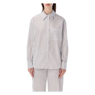 Loulou Studio Femme, Blouses et Chemises, Multicolore, Taille: 38 FR Maud Shirt