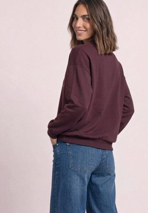 Street One Langarmshirt aus softem Materialmix