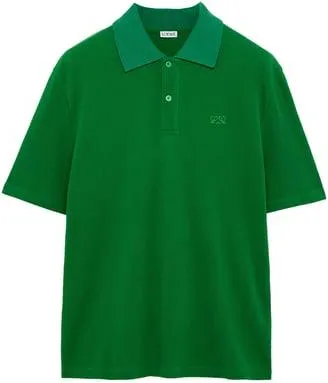 Loewe Polo en piqu&eacute; de coton l&eacute;ger