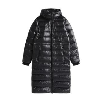 Tommy Hilfiger Femme, Manteaux, Noir, Taille: 40 FR Gloss HW Down Waist Reg