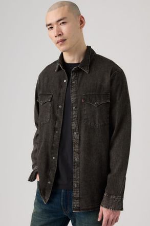 Levi's Relaxed Fit Western Shirt - Homme - Marron / Chocolate Western Od - XL