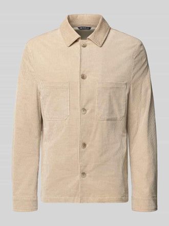 Mc Neal Slim Fit Hemdjacke aus Cord