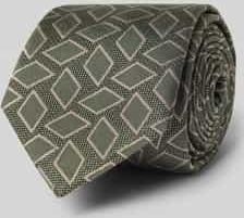 Willen Krawattenfabrik Krawatte aus Seide im Allover-Look (7,5 cm)