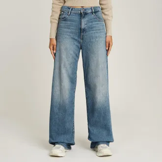 G-Star Deck 2.0 High Loose Jeans - Hellblau - Damen
