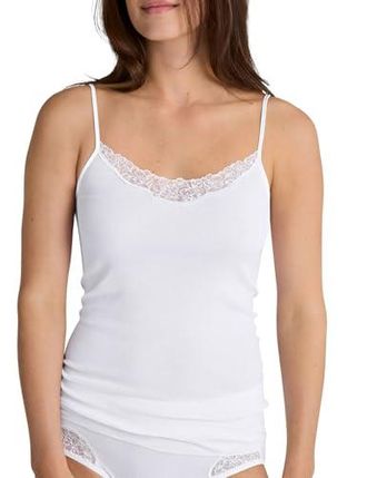 CALIDA Cotton Desire Spaghetti-Top Blanc