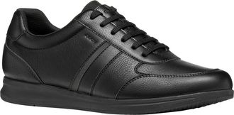 Geox Herren U Avery Sneaker, Black, 44 EU