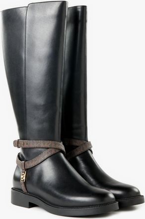 Michael Kors Botte cavali&egrave;re Abigail en cuir