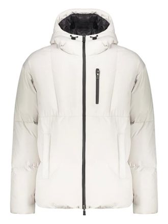 Herno veste matelass&eacute;e &agrave; capuche - Blanc