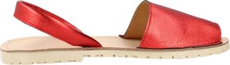 Clara Duran Menorquina Flache Sandalen - - Shoes - Damen - Rot - 39 EU