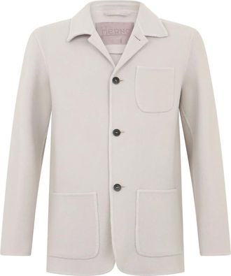 Herno Homme, Vestes, Beige, Taille: XL Veste &agrave; col ch&acirc;le