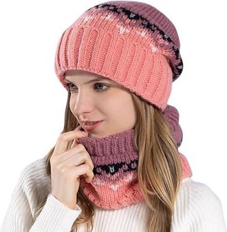 Generic Bonnet Femme Hiver Bonnet Femme Chapeau Femme Hiver Confortable Classique - Bonnet V&eacute;lo Unisexe Hiver, Coupe-Vent Thermique, L&eacute;ger et Confortable pour