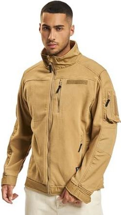 Brandit Fleece Ripstop Jacket, color: camel, size: XXL