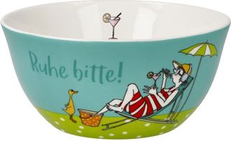 GOEBEL Schale 15 cm Ruhe Bitte! Barbara Freundlieb