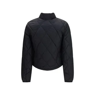 Burberry Womens Black Polyamide Full-Length Jacket Clothing